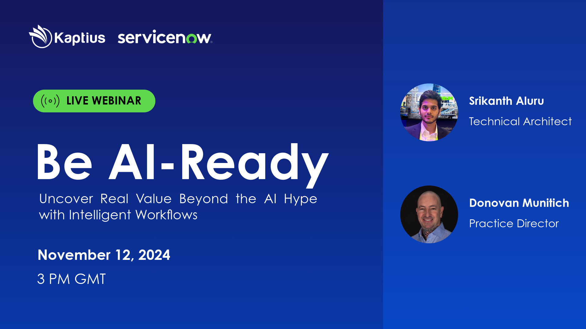 Be AI-Ready Webinar