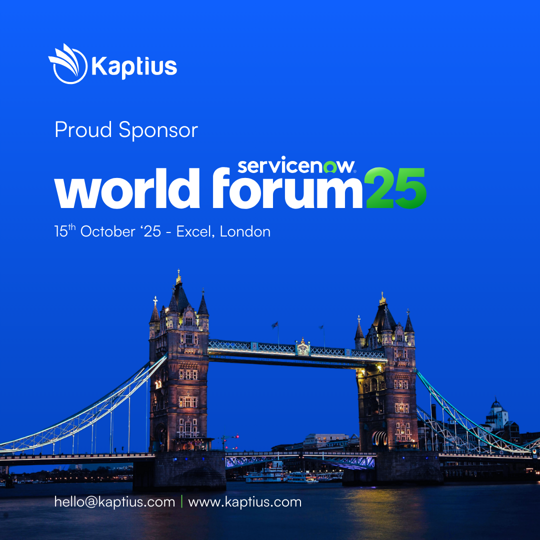 ServiceNow World Forum | London 2025